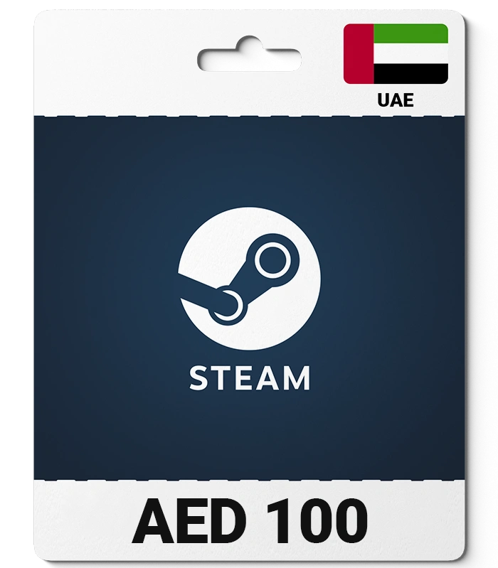 Steam Wallet Card UAE 100 AED – New
